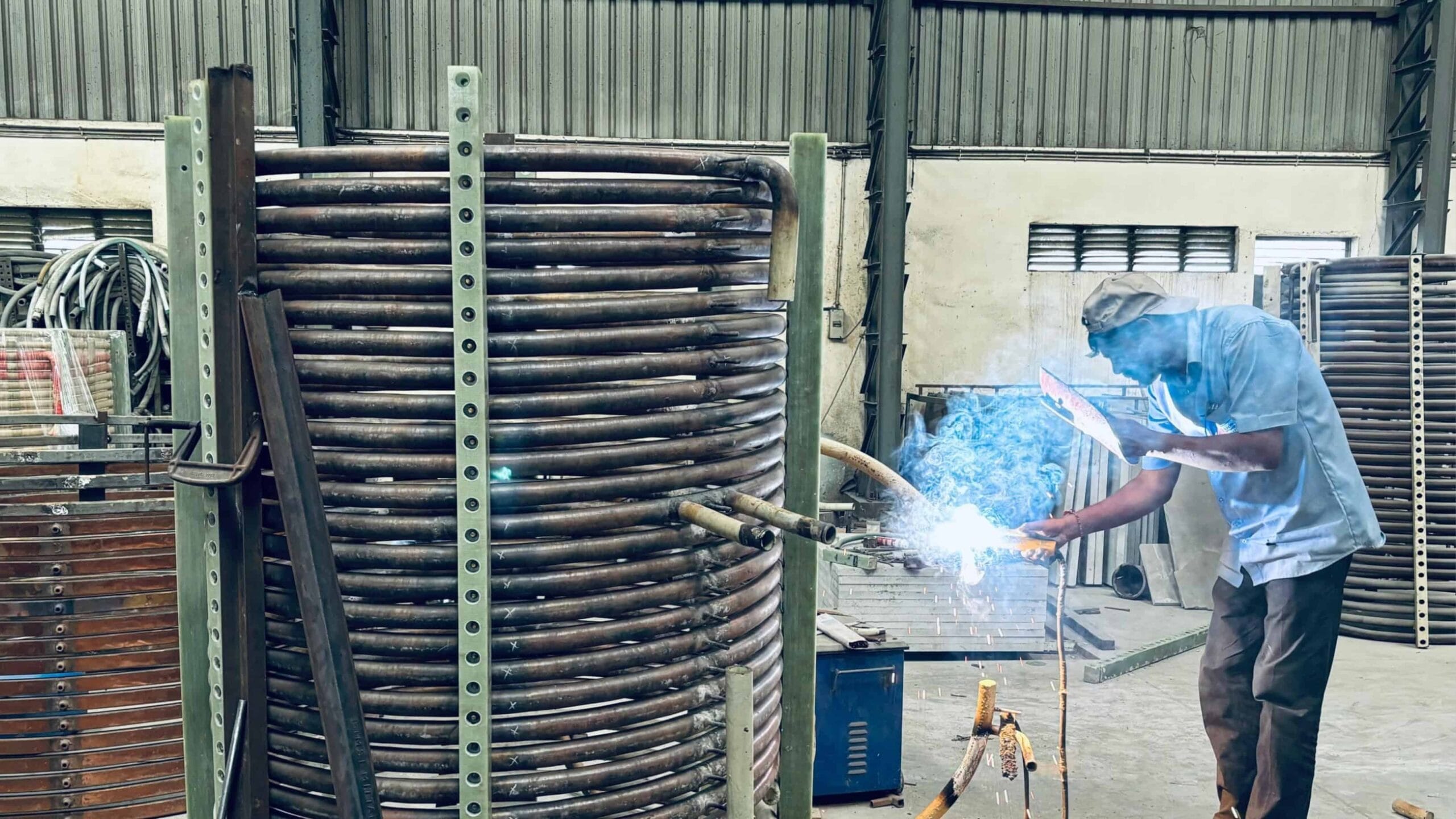 Repairing of Induction Furnace High-Power Water-Cooled Capacitor ...